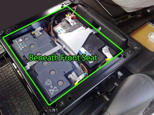 Ford Transit Van Battery Location (beneath seat) | Advanced Battery ...